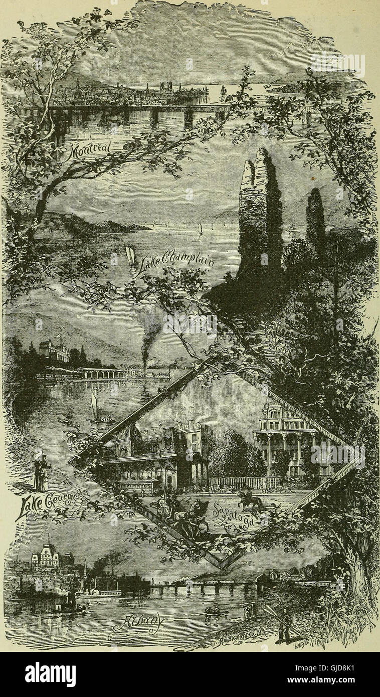 This 1890 travel guide outlines summer tour options via the Michigan ...