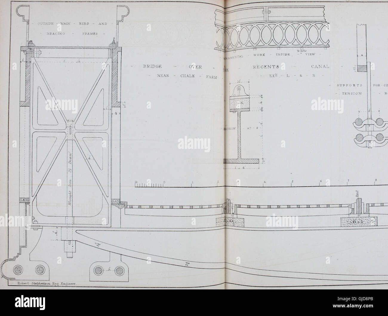 A technical collection showcasing working plans and construction ...