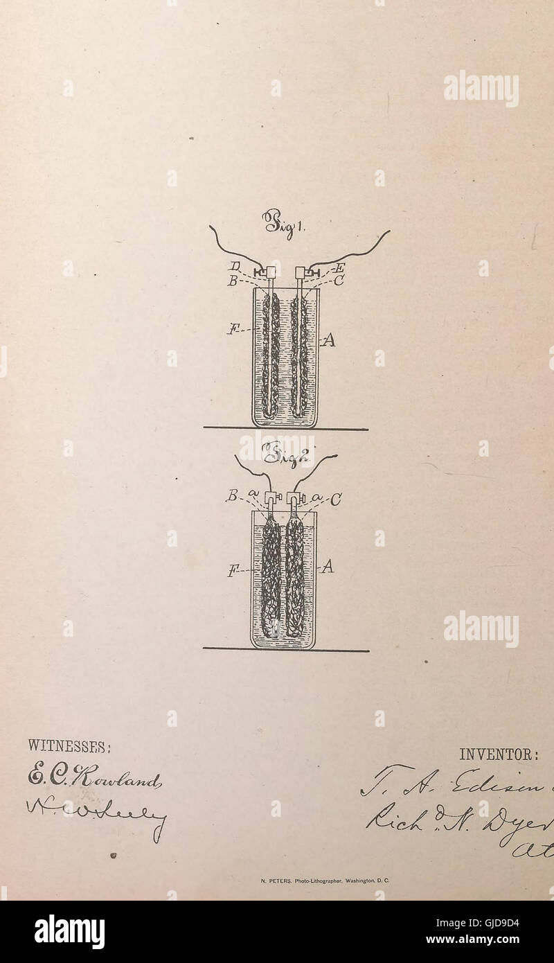 This collection compiles the U.S. patents granted to Thomas A. Edison ...