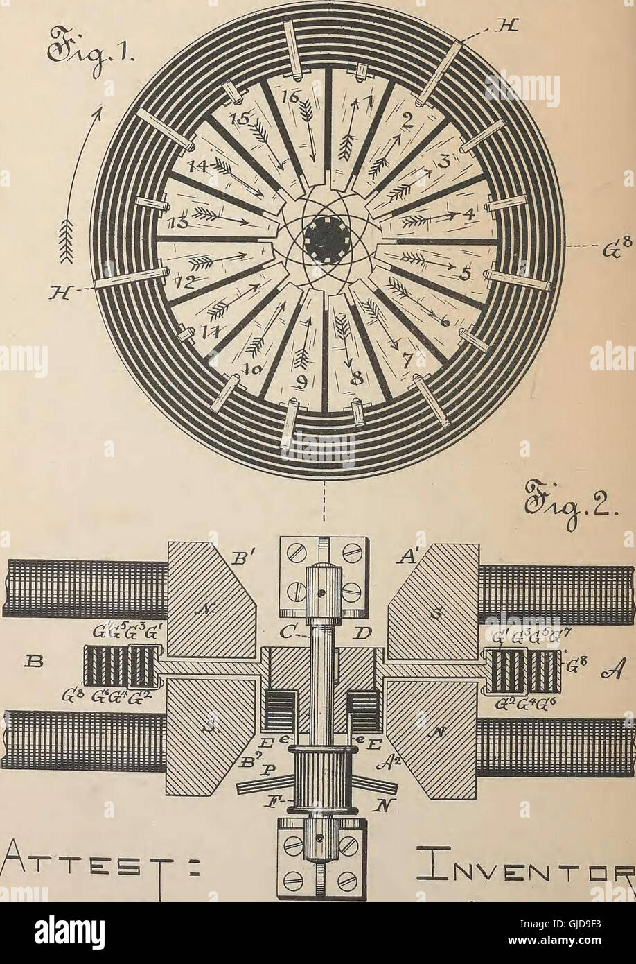 This collection of patents granted to Thomas Edison between 1869 and ...