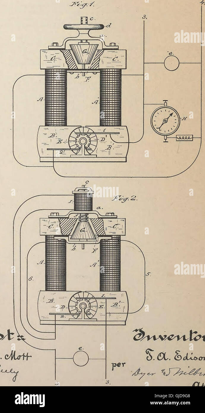 This collection features U.S. patents granted to Thomas Edison between ...