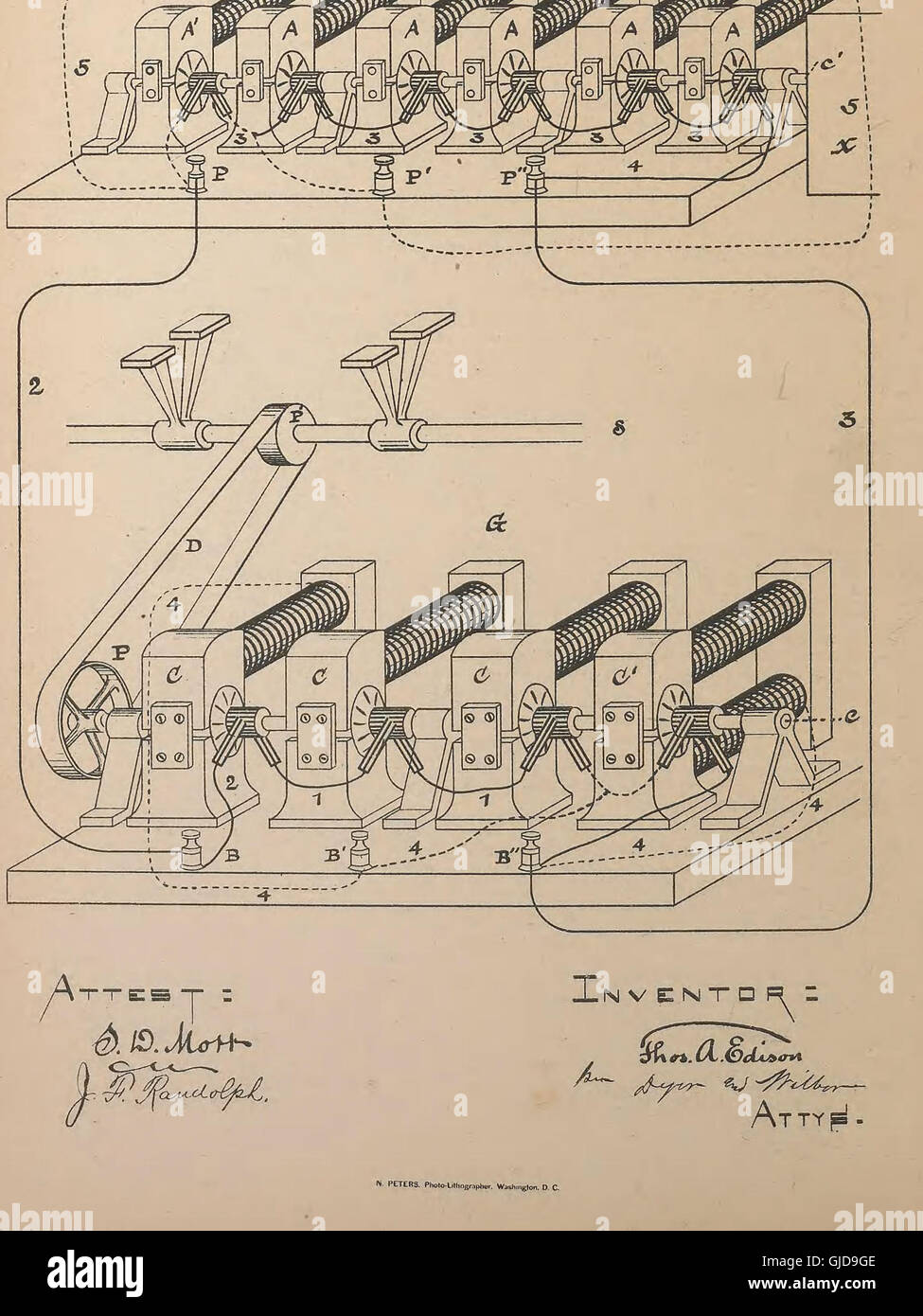 This collection documents the patents granted to Thomas A. Edison from ...