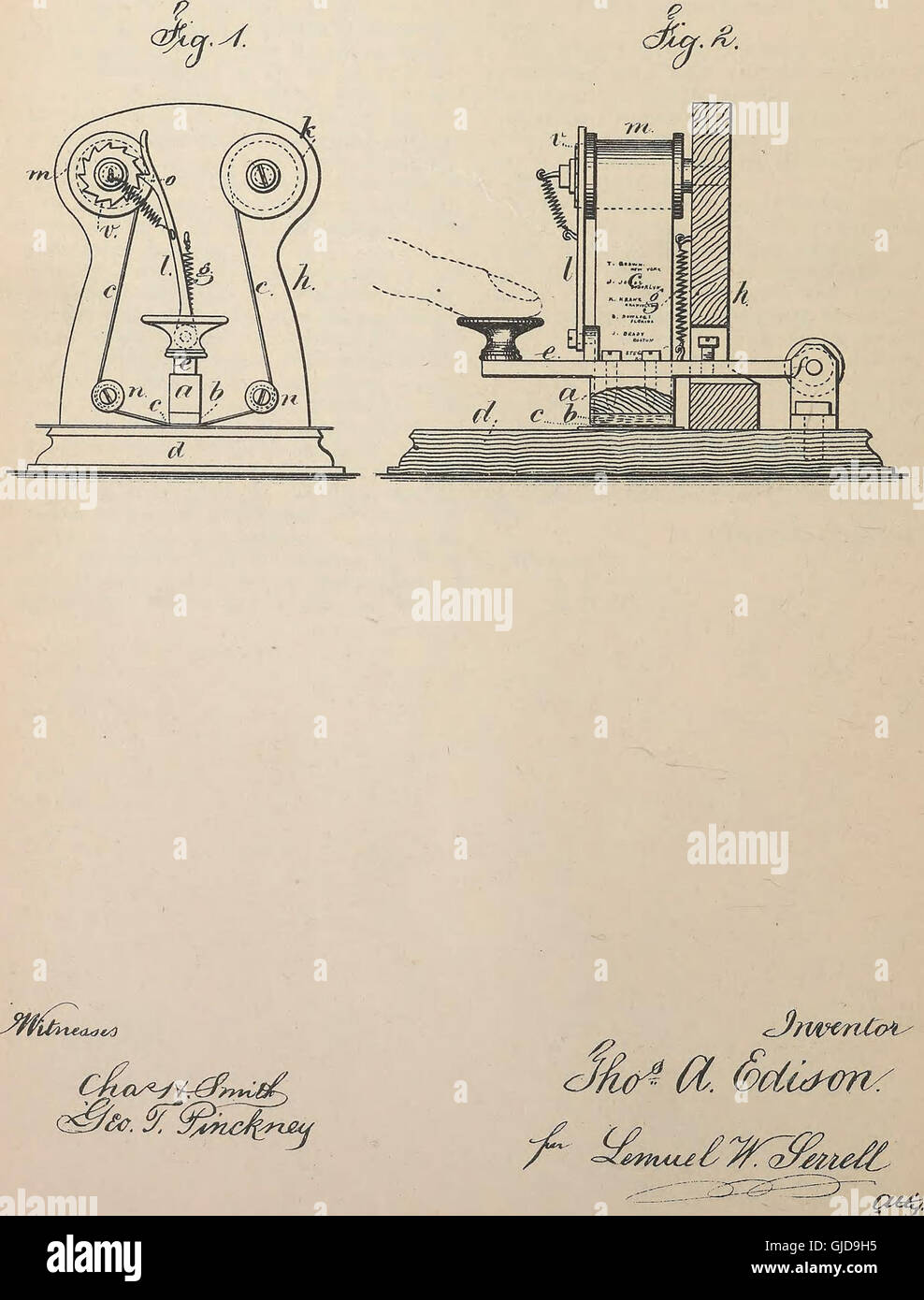 This collection contains the patents granted to Thomas A. Edison ...