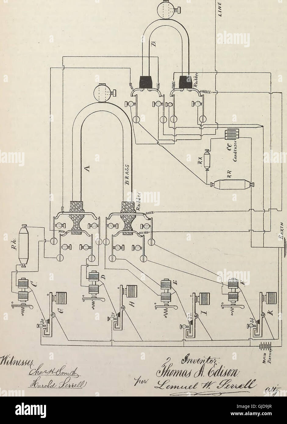This collection includes U.S. patents granted to Thomas Edison between ...