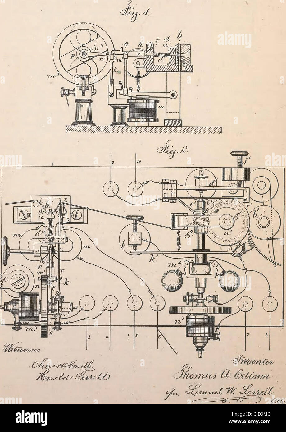 This collection includes patents granted to Thomas A. Edison between ...