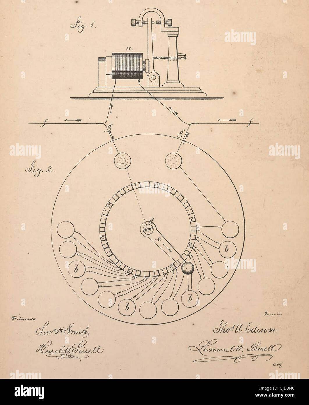 This collection features the patents granted to Thomas A. Edison ...