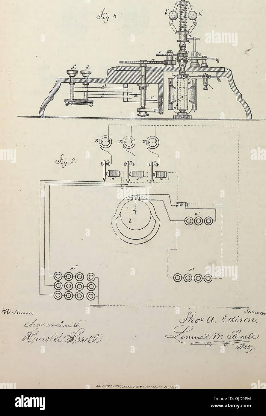 This collection details the patents granted to Thomas Edison between ...