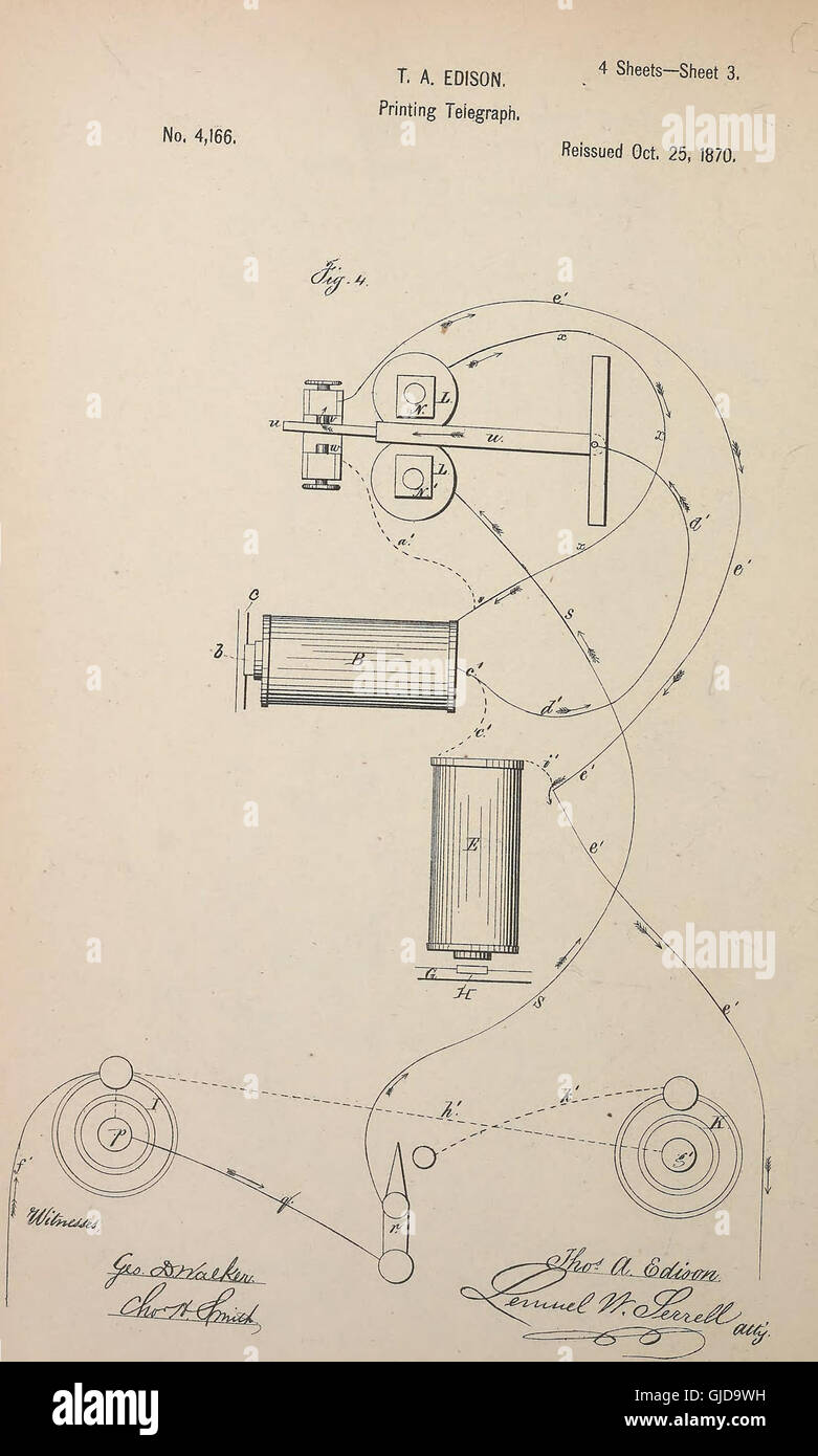 This collection from 1869-1884 compiles the patents granted to Thomas A ...