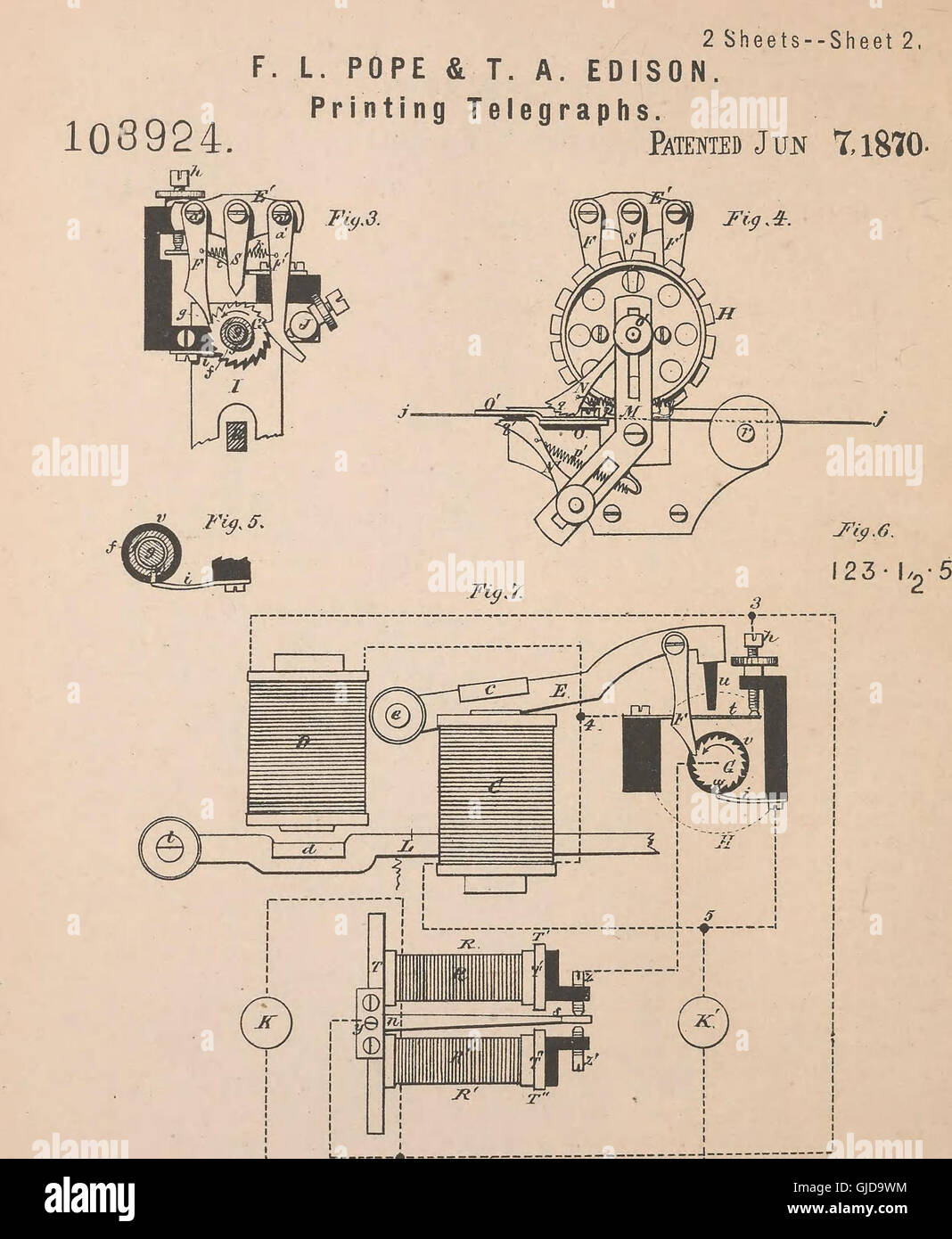 This collection details the patents granted to Thomas A. Edison between ...