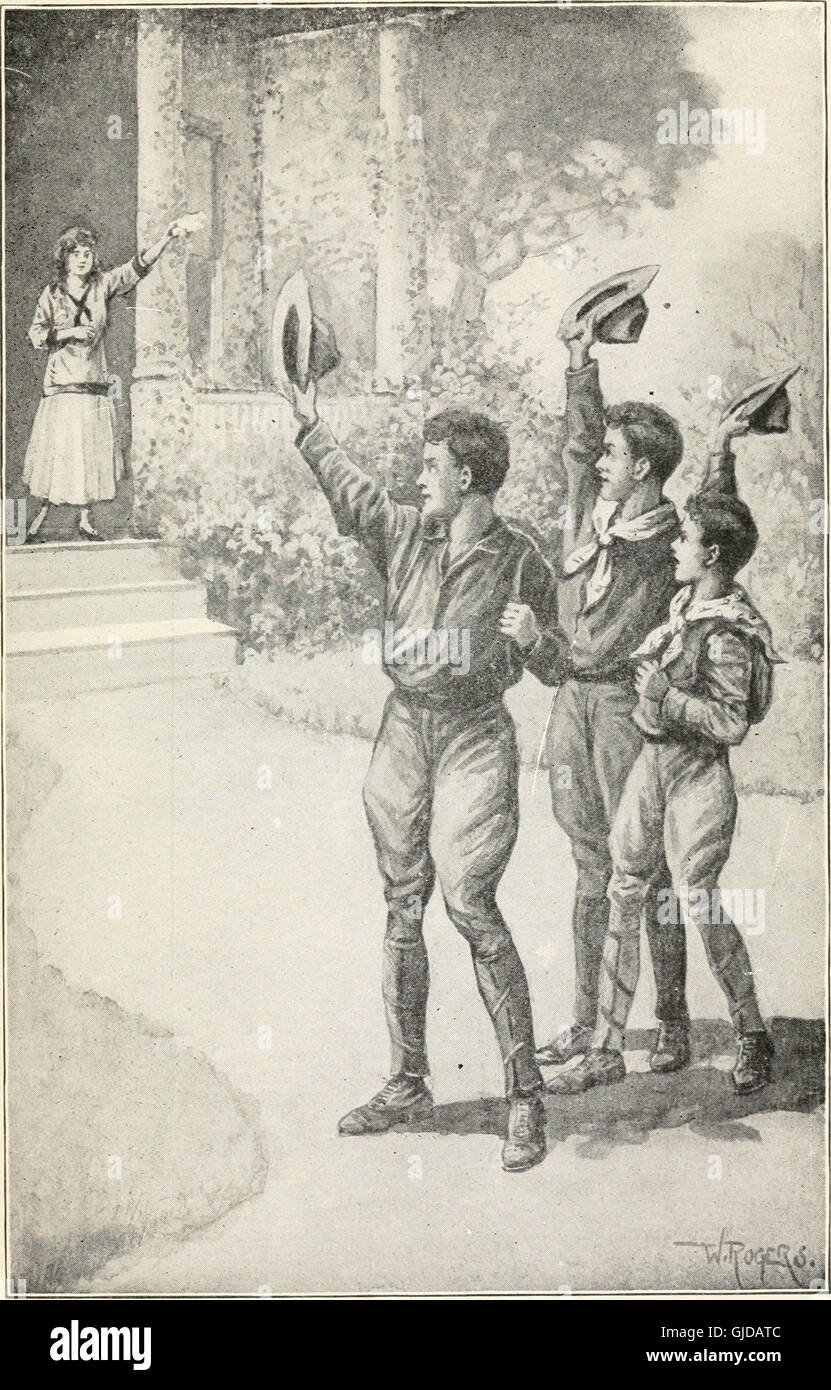 'Tom Slade at Temple Camp' (1917) is a book illustrating the adventures ...