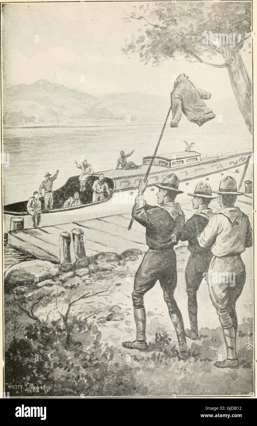 'Tom Slade on the River' from 1917 follows the adventures of Tom Slade ...