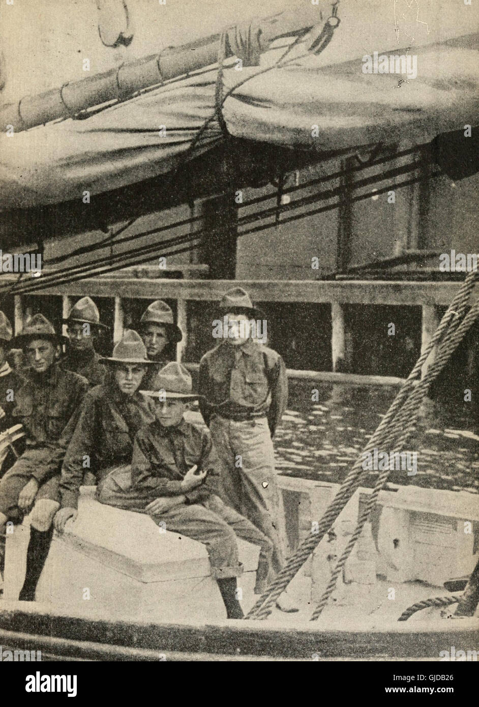 'Tom Slade on a Transport' (1918) follows the adventures of Tom Slade ...