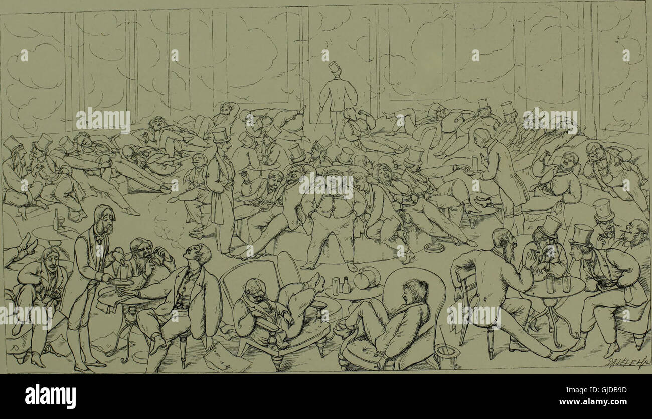 This 1864 collection offers bird’s-eye views of various societal scenes ...