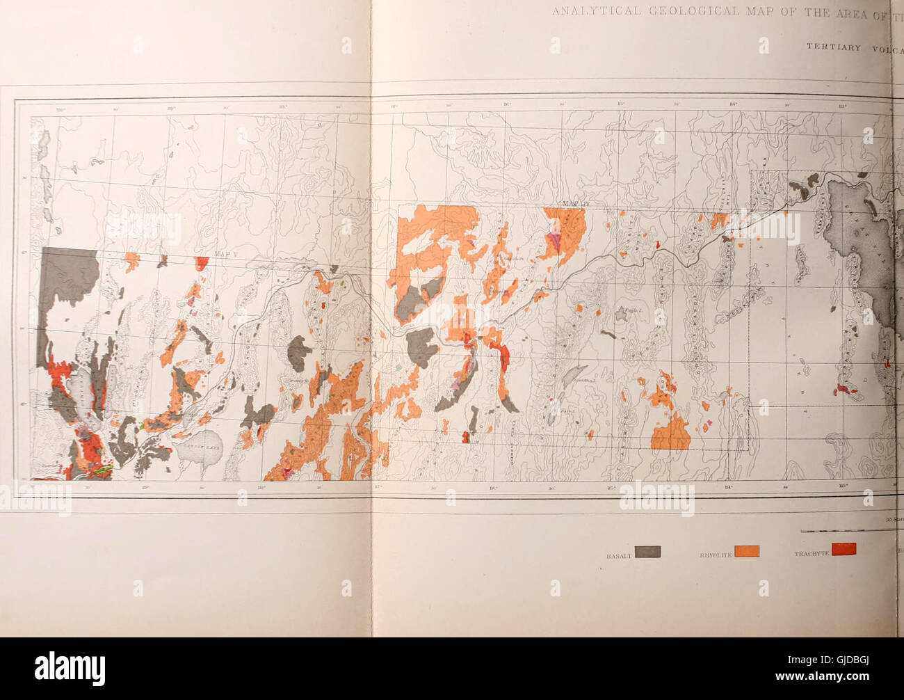 This 1870 report documents the geological exploration of the Fortieth ...