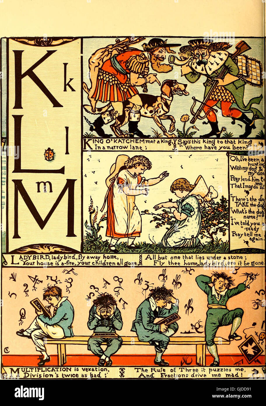 This picture book, published in 1911, features illustrated versions of ...