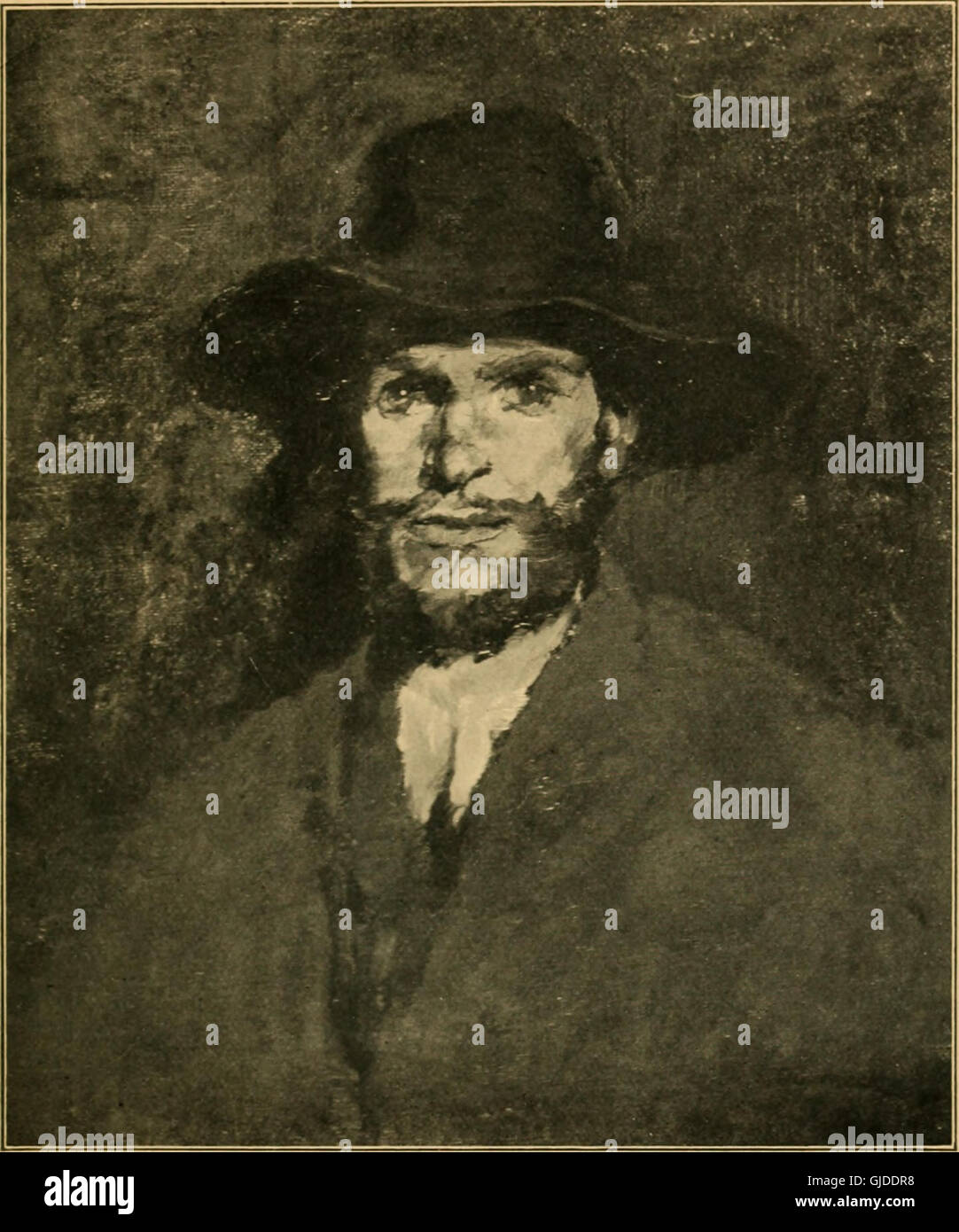 This 1918 portrait of Frank Duveneck, an American painter known for his ...