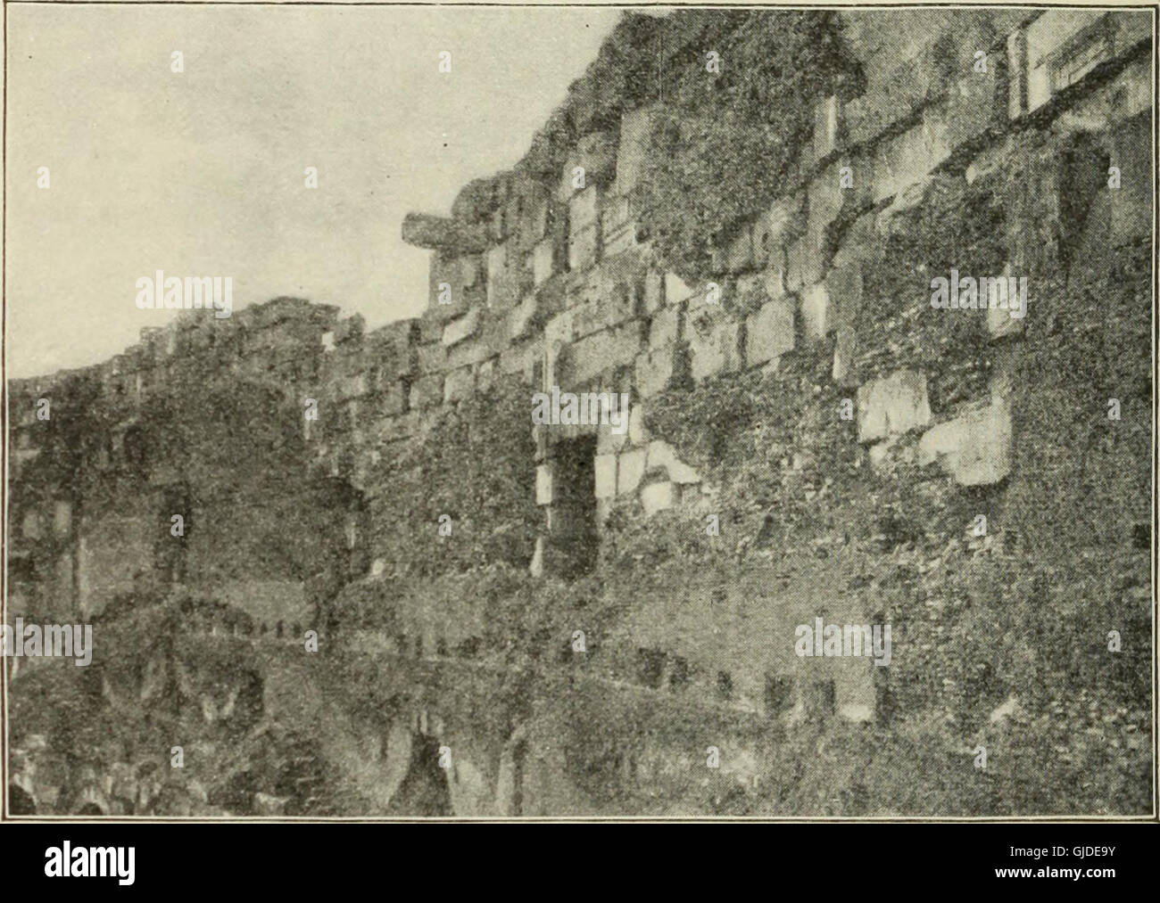 This historical sketch illustrates the destruction of ancient Rome's ...