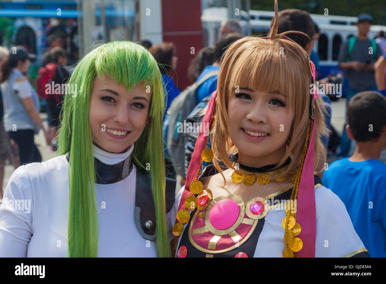 Scene from anime cosplay convention hi-res stock photography and images ...