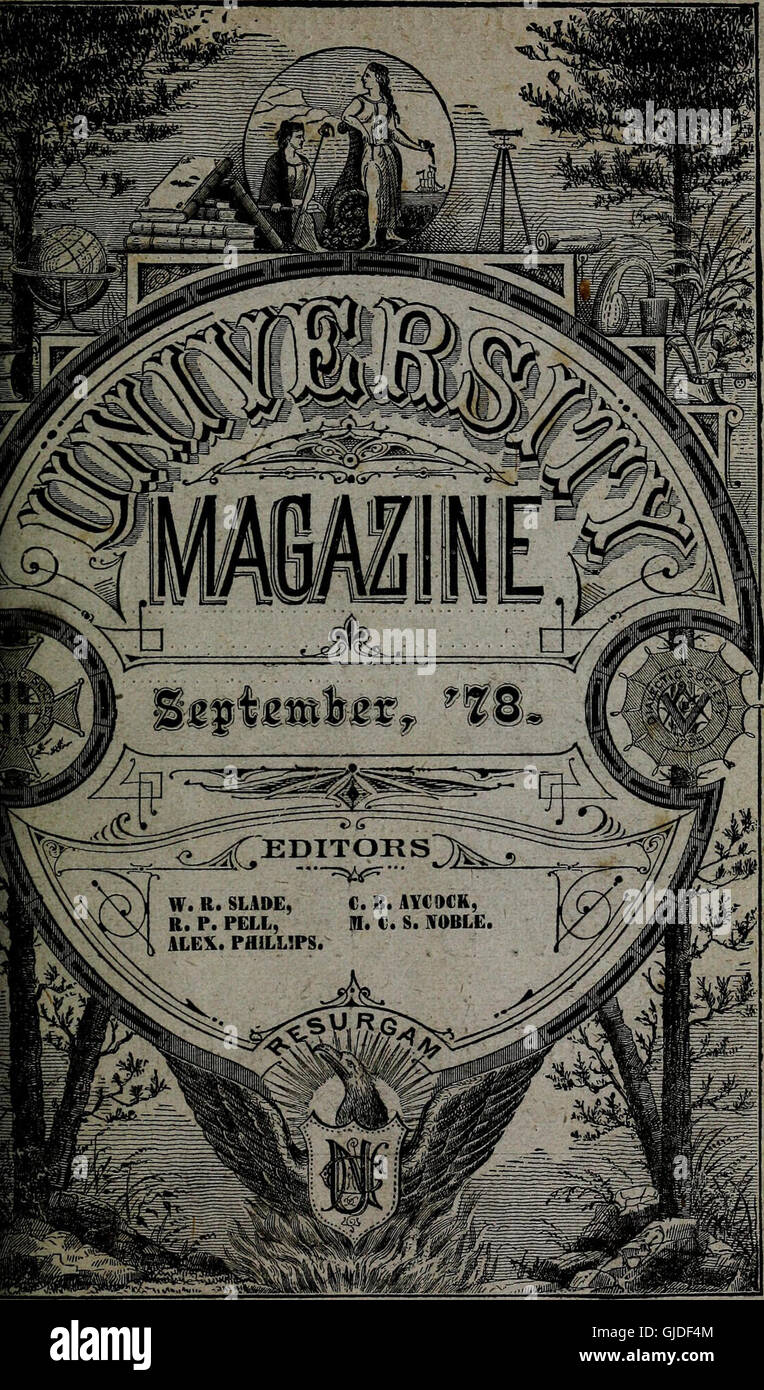 'University Magazine' (1878) features academic articles, literary works ...
