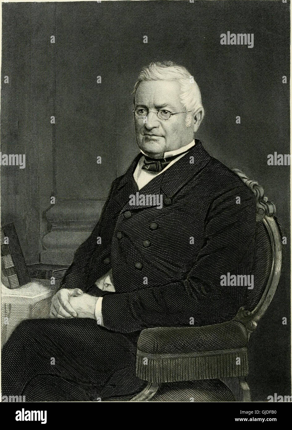 This 1873 work presents portraits and biographies of notable figures ...