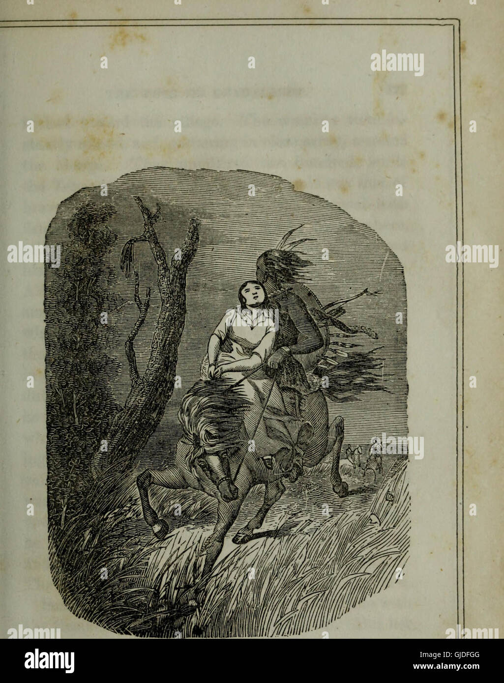 Conflict between settlers and native americans hi-res stock photography ...