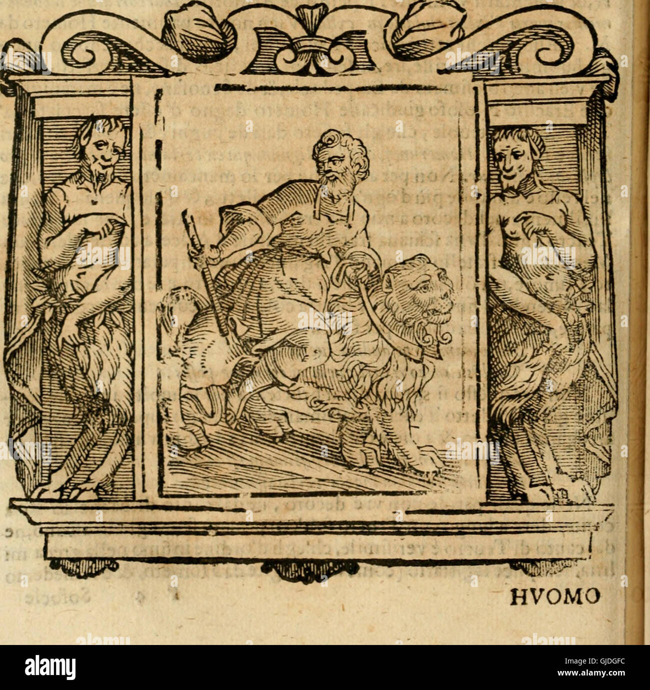 The 17th-century text 'Iconologia di Cesare Ripa', illustrated by ...