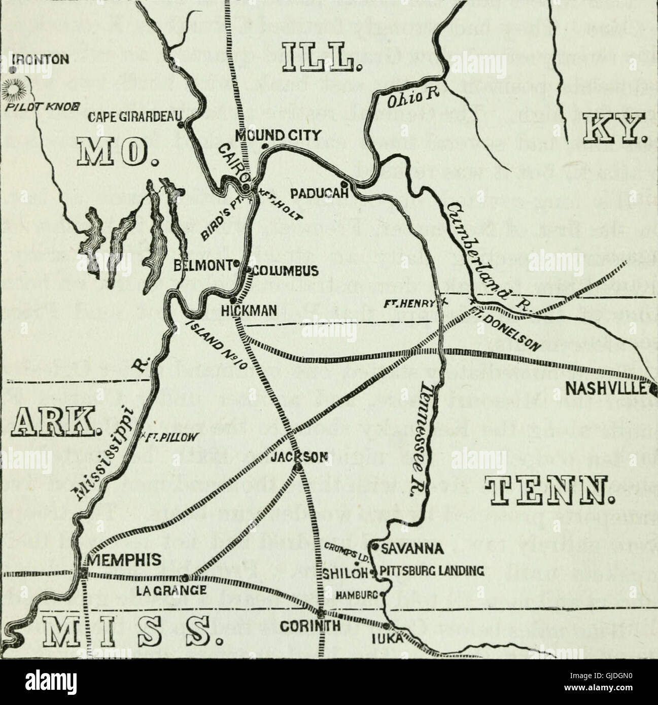 Map of colfax hi-res stock photography and images - Alamy