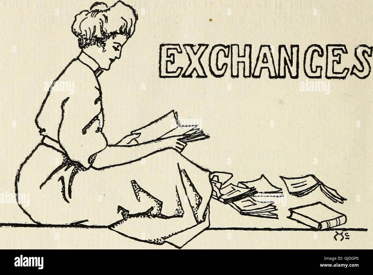 The Messenger (June 1908) (1908 Stock Photo - Alamy