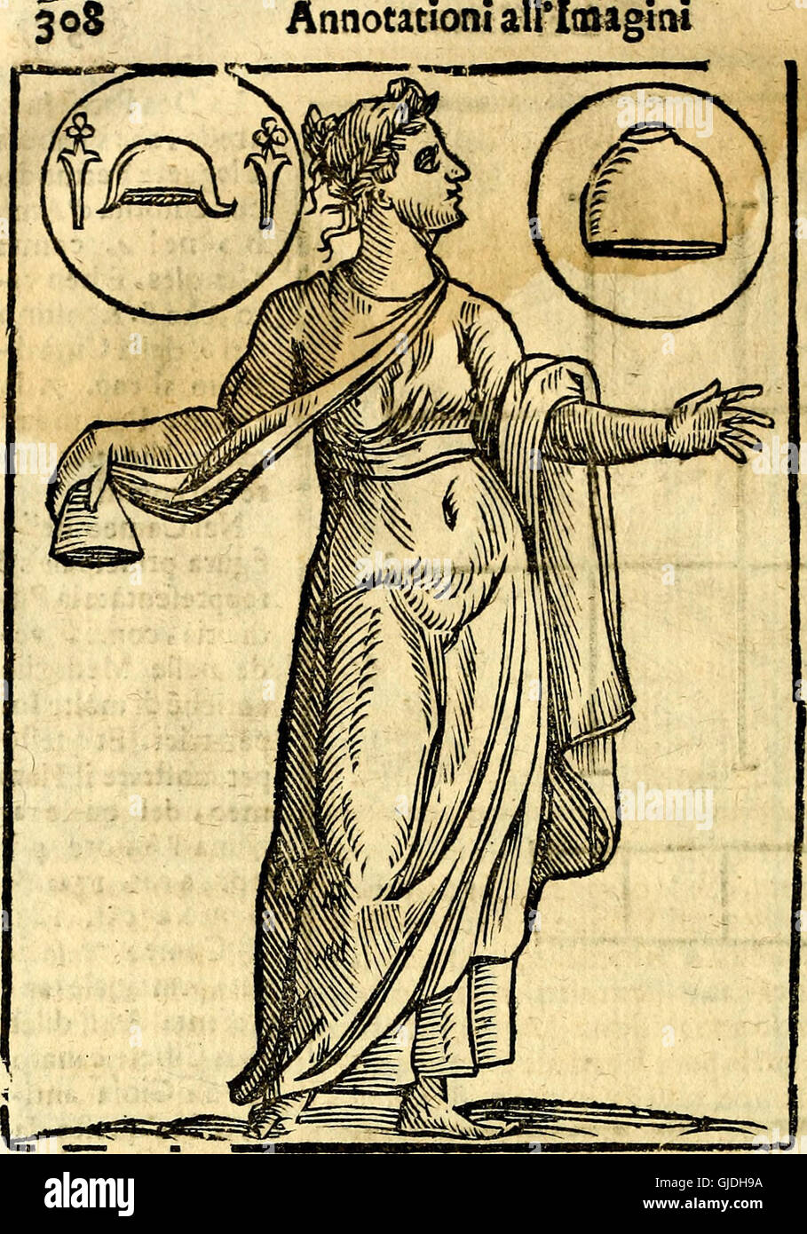 A historical work from 1647, illustrating the gods of ancient cultures ...