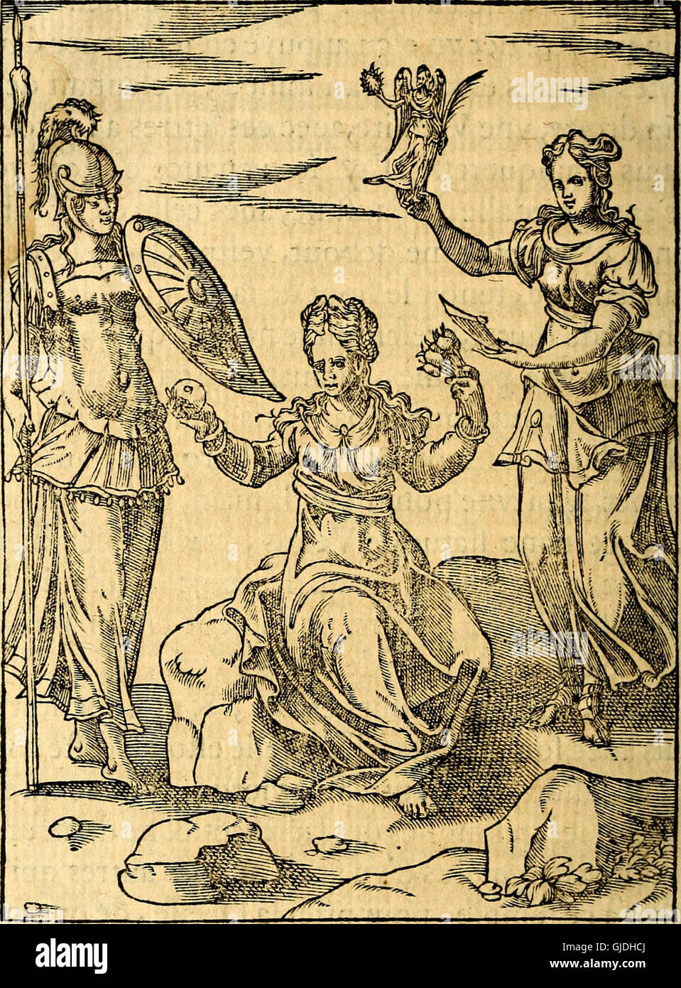 An illustrated work from 1581 depicting the gods, idols, customs ...