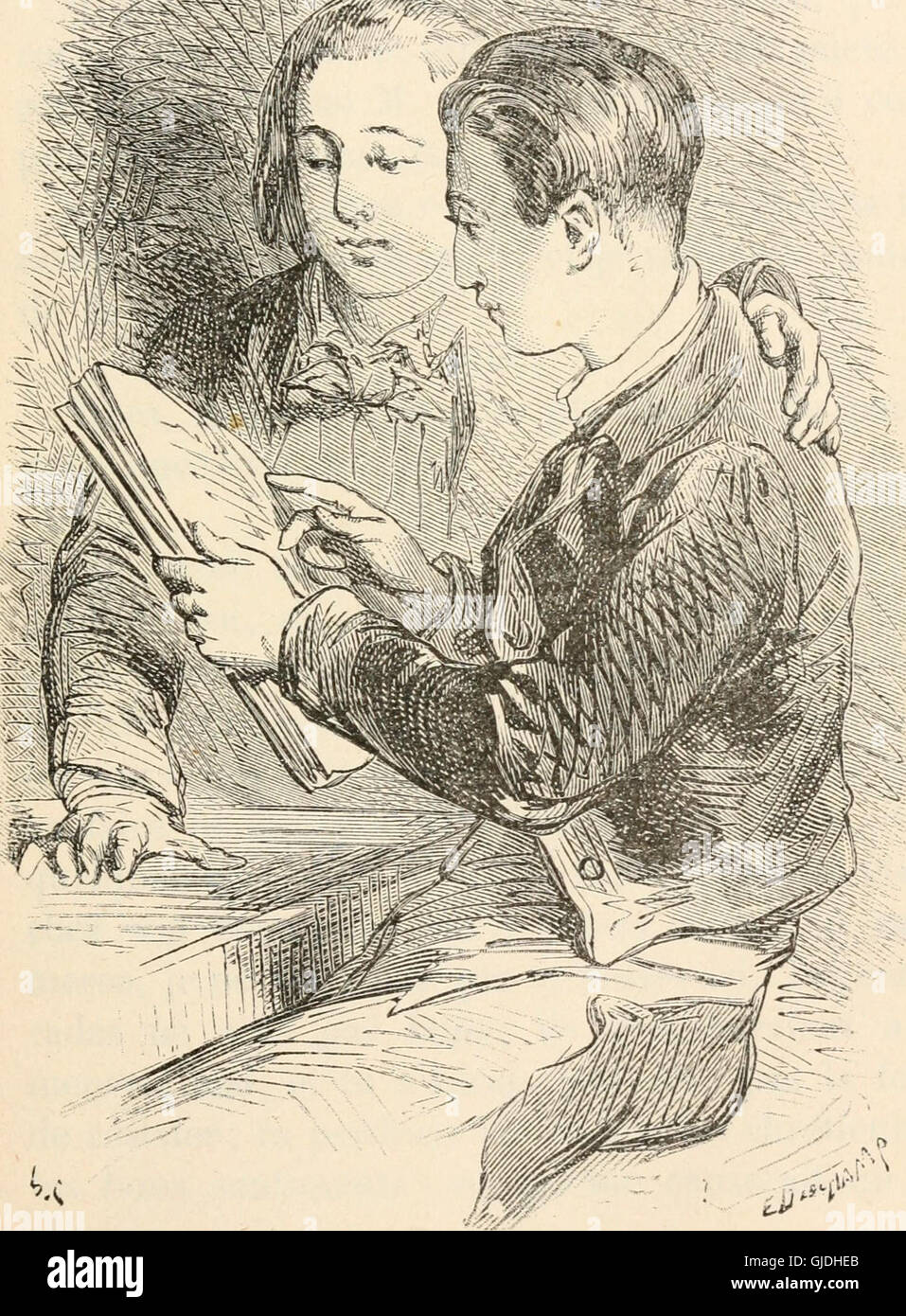 'Jean qui grogne et Jean qui rit' is a French work from 1895, offering ...