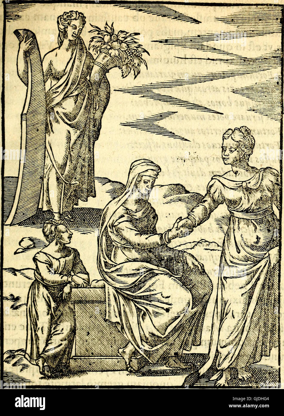 A historical work from 1581 describing ancient gods, their ...
