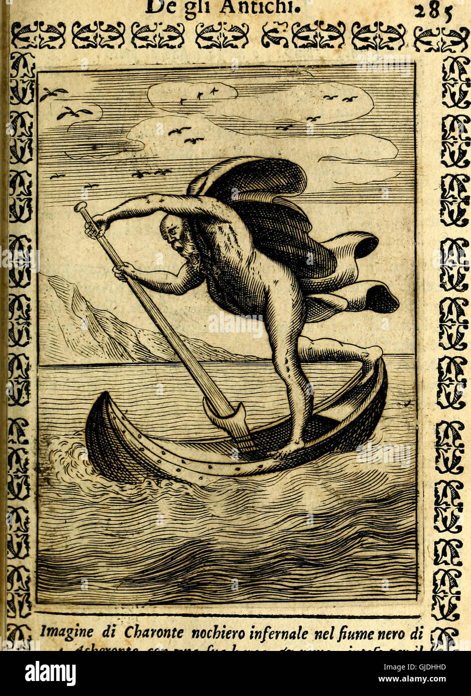 This 1608 work, 'Le imagini dei degli antichi,' features depictions of ...