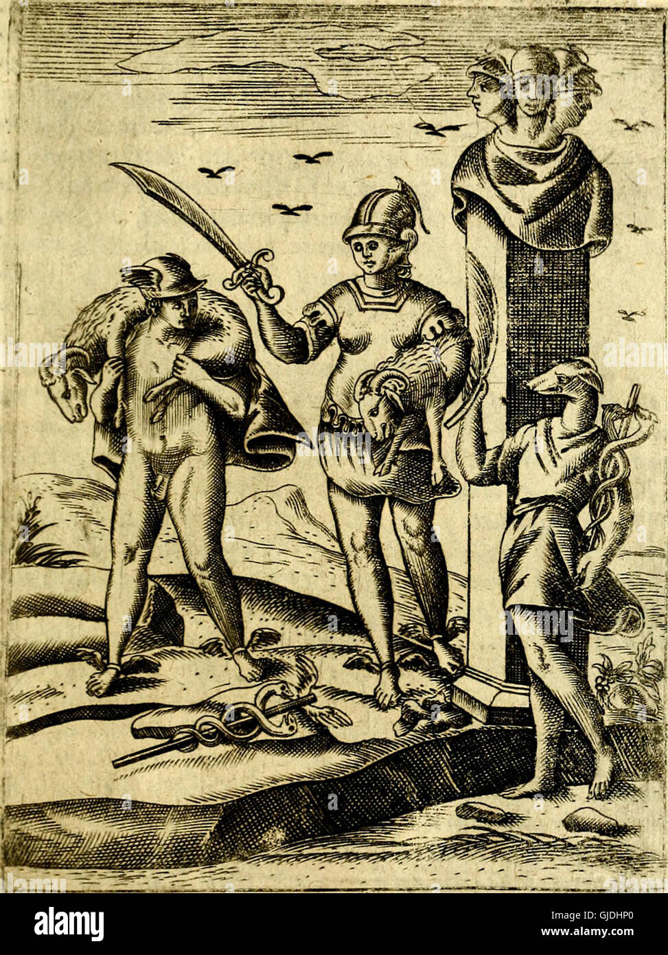 Le imagini de gli dei de gli antichi (1609 Stock Photo - Alamy