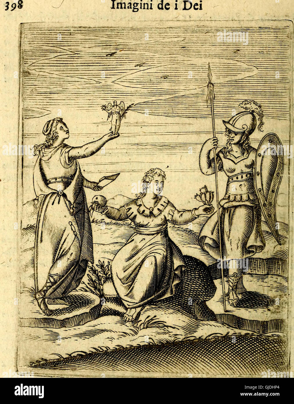 'Le imagini de gli dei de gli antichi' by Vincenzo Cartari is a ...