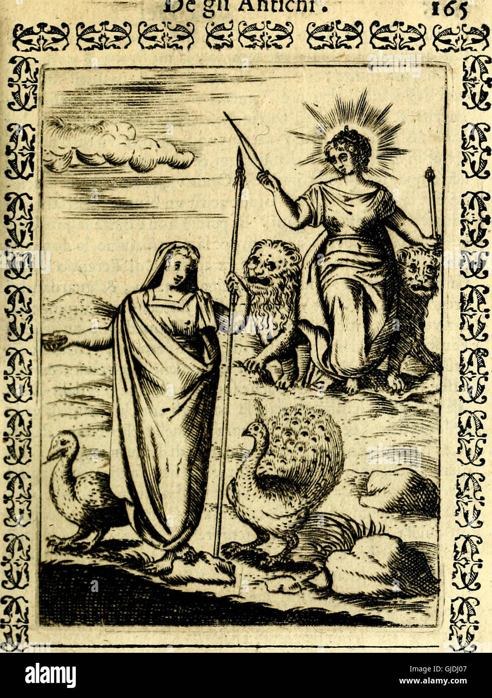 An early 17th-century work featuring illustrations of ancient figures ...