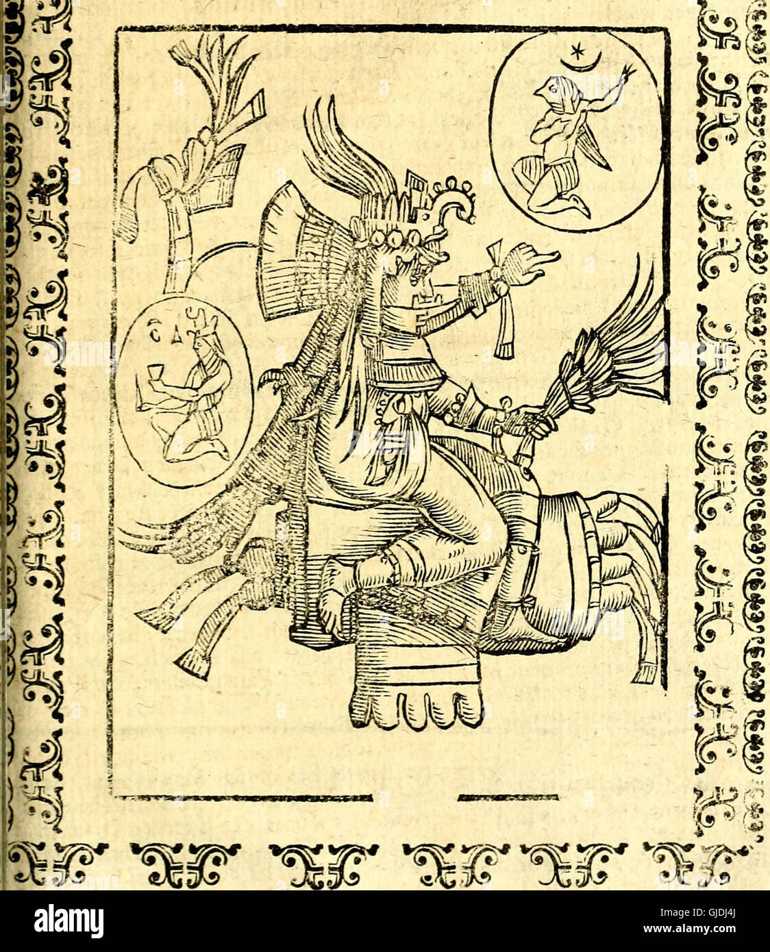 This 1647 work features illustrations of ancient gods, capturing the ...