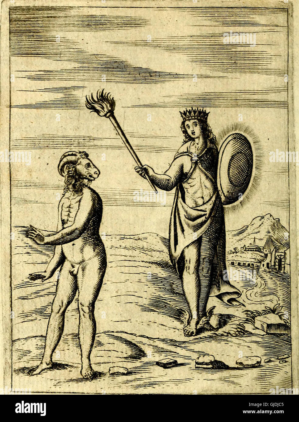 Le imagini de gli dei de gli antichi (1609 Stock Photo - Alamy