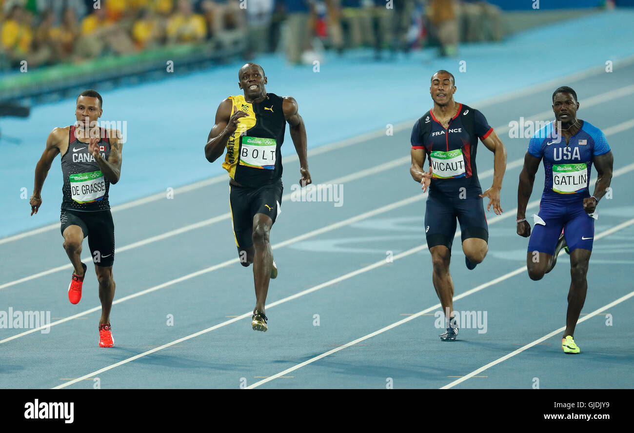 Rio de Janeiro, Brazil 14th Aug, 2016 ATHLETICS RIO 2016 OLYMPICS ...