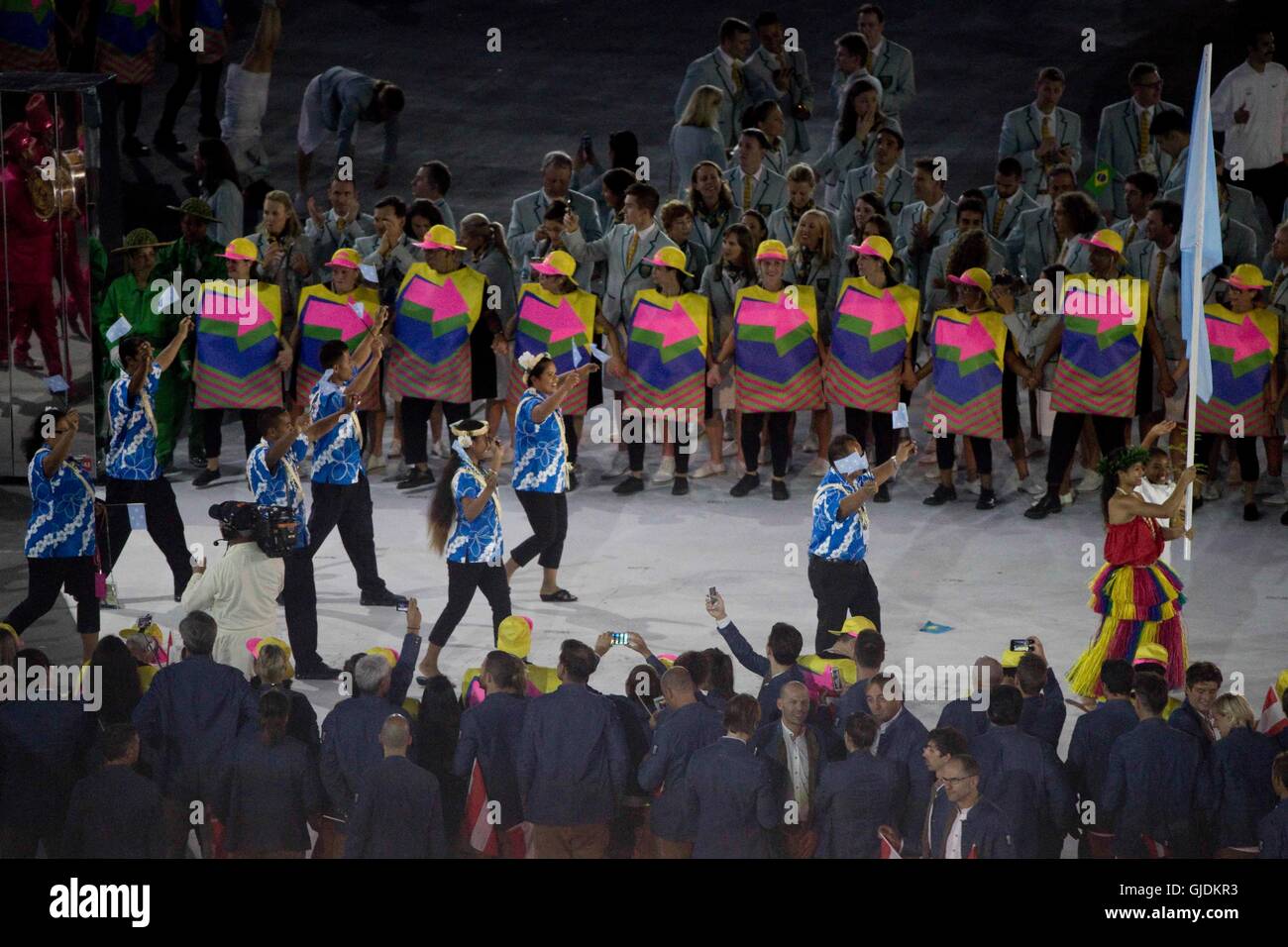 Rio de Janeiro, Brazil. 5th Aug, 2016. The Federated States of ...