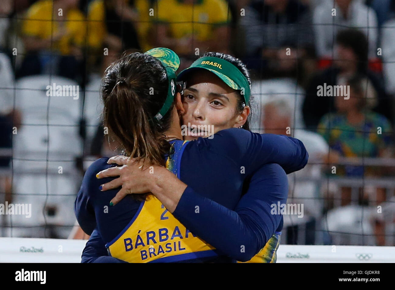 Rio de Janeiro, Brazil. 14th Aug, 2016. OLYMPICS 2016 BEACH VOLLEYBALL ...