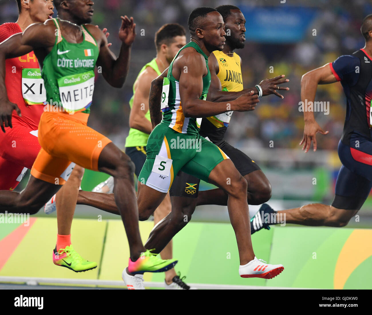 Mens sprint semi final hi-res stock photography and images - Alamy