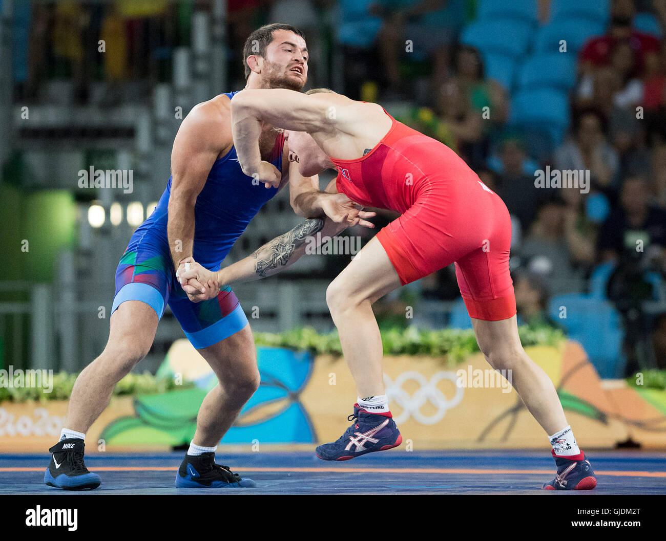Greco roman wrestling olympic games hi-res stock photography and images ...