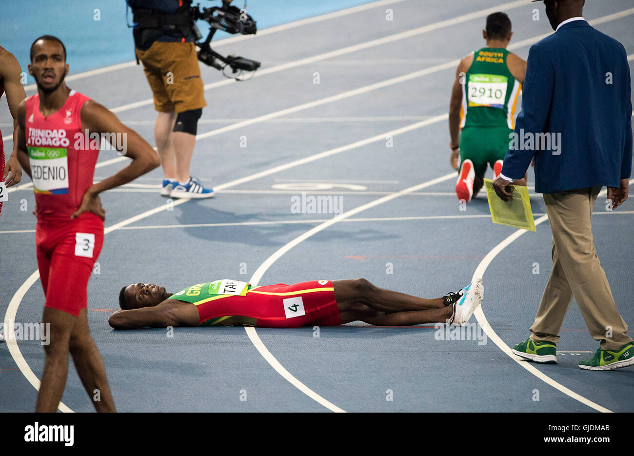 Rio de Janeiro, RJ, Brazil. 14th Aug, 2016. OLYMPICS ATHLETICS: Bralon ...
