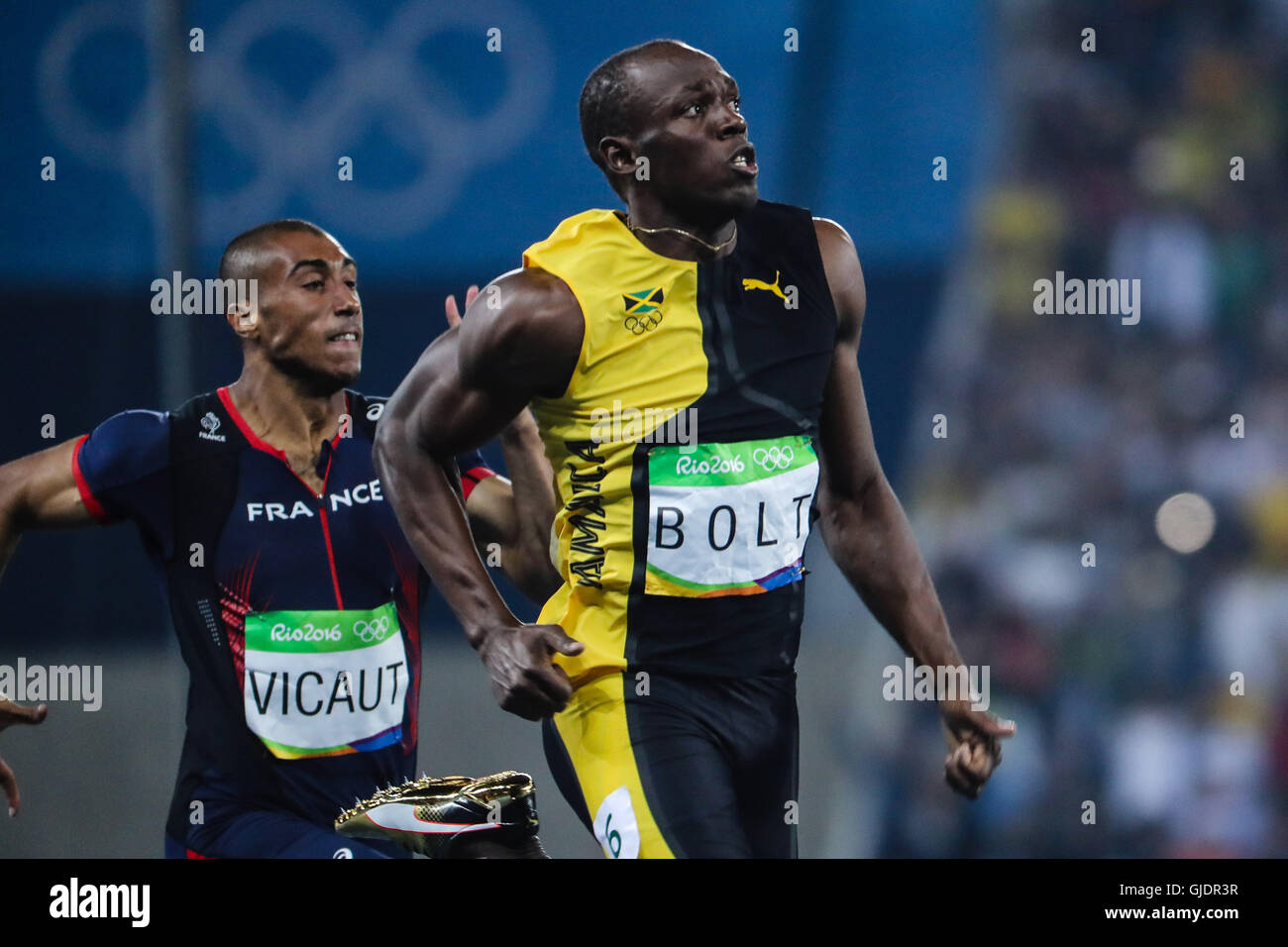 Usain bolt olympics rio hi-res stock photography and images - Alamy