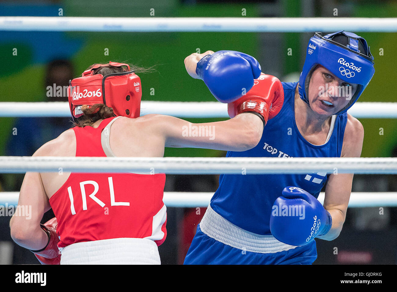 Rio de Janeiro, RJ, Brazil. 15th Aug, 2016. OLYMPICS BOXING: Mira ...