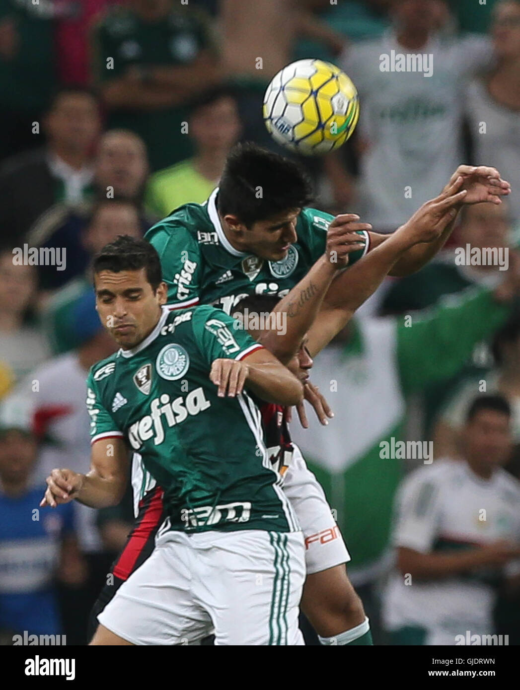 CURITIBA, PR - 14.08.2016: ATLÉTICO PARANAENSE X PALMEIRAS - Players ...