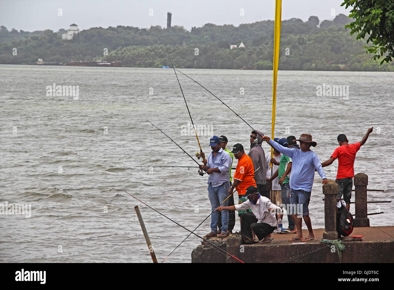 River angling in india hi-res stock photography and images - Alamy
