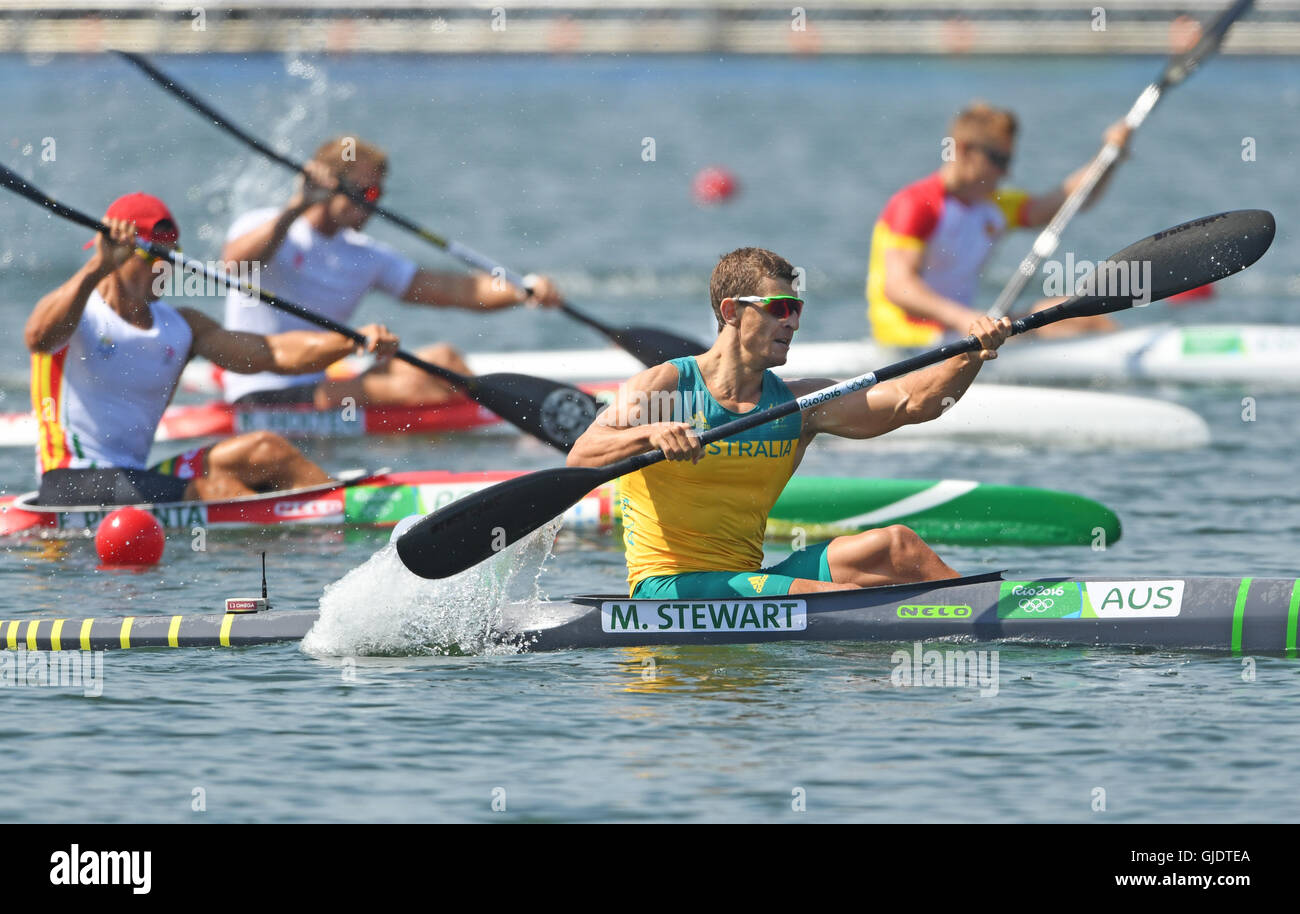 Rio de Janeiro, Brazil. 15th Aug, 2016. Murray Stewart of Australia in ...