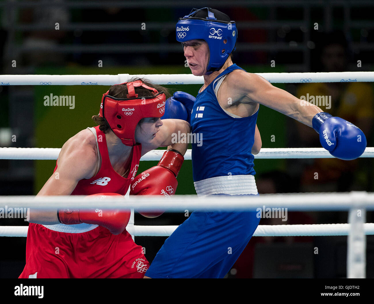 Rio de Janeiro, RJ, Brazil. 15th Aug, 2016. OLYMPICS BOXING: Mira ...